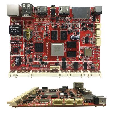 China 1.6mm PCB Assembly Services Red PCB Board For Industrial Motherboard for sale
