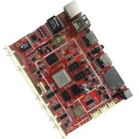 China 1.6mm PCB Assembly Services Red PCB Board For Industrial Motherboard for sale