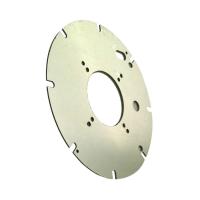 China White Soldermask Aluminum PCB Board 1.0W Thermal Conductivity Metal Core 1.6mm Thickness for sale
