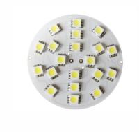 China Two Layer Aluminum OEM PCB Board OSP Surface Treatment SMD Round MC PCB for sale