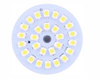 China Alumimum PCB Board White Soldermask Metal Core HASL Lead Free for sale