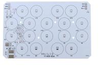 China Alumimum PCB Board White Soldermask Metal Core HASL Lead Free for sale