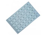 China Metal Core Printed Circuit Board 1 Layer PCB White Soldermask Black Silkprint HASL Lead Free for sale