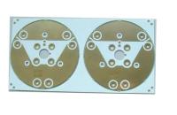 China Metal Core Printed Circuit Board 1 Layer PCB White Soldermask Black Silkprint HASL Lead Free for sale