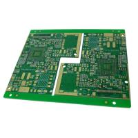 China HDI 6 Layer Printed Circuit Board FR4 Green Soldermask Immersion Gold 2OZ Copper for sale
