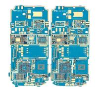 China FR4 0.2mm Multilayer PCB Board Rogers 4003C Mix Laminate Green Soldermask ENIG for sale