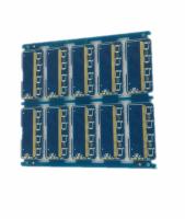 China 2 Layer Prototype Circuit Board FR4 TG 135 Blue Soldermask 35um Copper HASL Lead Free for sale