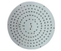 China White Aluminum Based Custom Printed Circuit Board 1-6 OZ For LED 1.6mm 35um for sale