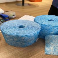 China Protective Filter Material Nonwoven Melt-Blown Fabric with Dyed Pattern for sale