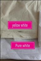 China Gaoxin 25G Hard Chemical Bond Nonwoven Embroidery Backing Interlining for White Color for sale