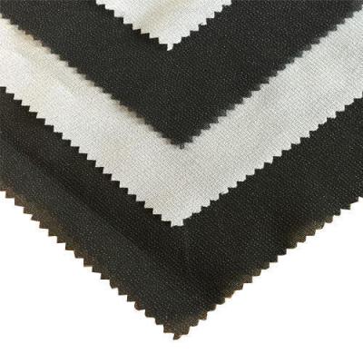 China Garment Fusing Interfacing GAOXIN Twill Polyester Woven Fusing Interlining for sale