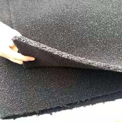 China 15-150cm Width Cross Lapping Nonwoven Fabric with Charcoal Carbon Fiber in GAOXIN for sale