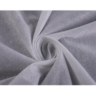 China Satin GAOXIN Fusible Scatter Coating Non Woven Interlining 7 Days Sample Order Lead Time Supported for sale