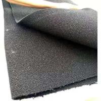 China 15-150cm Width Cross Lapping Nonwoven Fabric with Charcoal Carbon Fiber in GAOXIN for sale