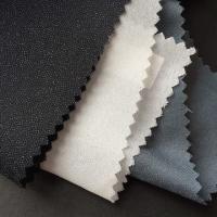 China Hot Melt Adhesive Bonding Get the Job Done with Gray Circular Tricot Knit Interlining for sale