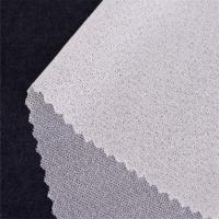 China Hot Melt Adhesive Bonding Get the Job Done with Gray Circular Tricot Knit Interlining for sale