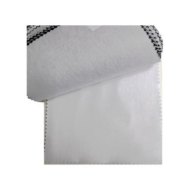 China Spunlace Nonwoven 120gsm GAOXIN 1025HF FUSING Chemical Bond Fusible Interlining Fabric for sale