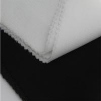 China Water Cleaning and Dry Cleaning Non Woven Knitted Interlining with Fusible Technology for sale