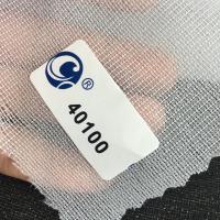 China Garment Fusing Interlinings Linings GAOXIN Fusible Woven Polyester 40gsm /-2g Custom Width for sale