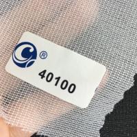 China Garment Fusing Interlinings Linings GAOXIN Fusible Woven Polyester 40gsm /-2g Custom Width for sale
