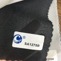 China Garment Fusing Interlinings Linings GAOXIN Fusible Woven Polyester 40gsm /-2g Custom Width for sale
