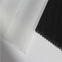 China 100% Polyester Gaoxin Woven Fusible Tricot Knitted Woven Fusible Interlining Durable for sale