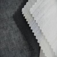 China 100% Cotton Fusible Woven Collar Fusing Interlining GAOXIN Embroidered for Men's Wear for sale