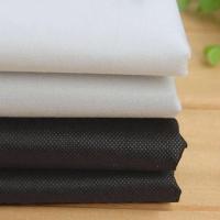 China 100% Polyester Woven Fusible Interlining for GAOXIN T-Shirt Collar From 150cm Width for sale