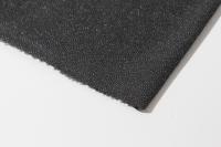 China Woven Black 100% Polyester Tricot Warp Knitted Fusible Fabric for sale