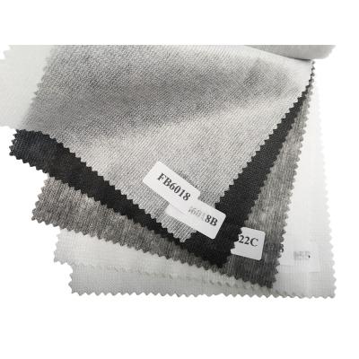 China 50% Polyester 50% Nylon GAOXIN Impregnating Nonwoven Fabric Interlining for Chef Hat Material for sale
