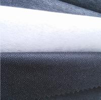China Customized Width GAOXIN 100% Polyester Hot Melt Adhesive Lining Non Woven Interlining for sale