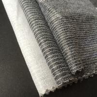 China Satin Fabric Double Dot Stitch Bond Interfacing Fusible Lining for Garment Accessory for sale