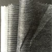 China Satin Fabric Double Dot Stitch Bond Interfacing Fusible Lining for Garment Accessory for sale
