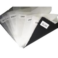 China Nonwoven Cloth 20gsm-83gsm Polyester Hot Rolling Fusible Interlining for from Gaoxin for sale