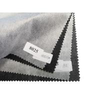 China White/Black/Gray Nonwoven Thermal Bond Double Dot Interlining for Lightweight for sale
