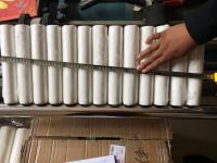 China Dyed Pattern Tearaway Polyester Fabric 20gsm-120gsm 100% Polyester for GAOXIN for sale