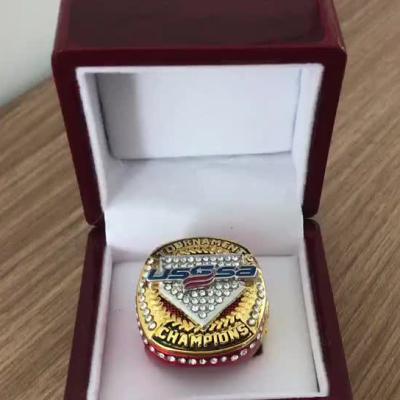 China Free 3D Design Custom Championship Ring Authentic Sports Runner UP for sale