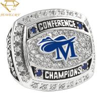 China Stainless steel 316L Custom Championship Ring Unique Sport Teams LOGO for sale