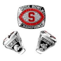 China Personalized Custom Football Championship Rings With Player Name for sale