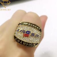 China Baseball State USSSA Custom Championship Ring for sale