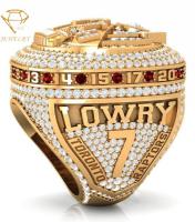 China Stainless National College Custom Championship Ring for sale