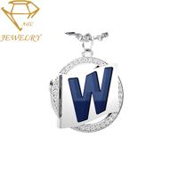 China Metal Necklaces Sports Championship Custom Sliver Pendants for sale