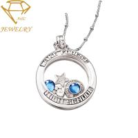 China Metal Necklaces Sports Championship Custom Sliver Pendants for sale