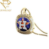 China Steel Embossed Sports Awards Championship Pendants Necklace for sale