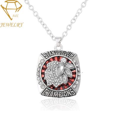China Engraved 18k Softball Custom Necklace Pendant for sale