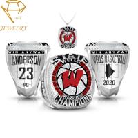 China Sports Teams Embassed Necklace Championship Pendant for sale