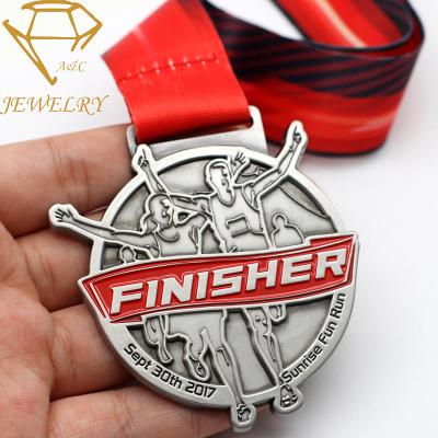 China Wrestling Soccer Basketball Football Custom Award Medals for sale