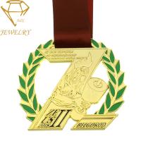 China Sports Metal Award Silver Running Championship Medals for sale