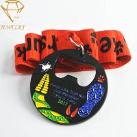 China Ribbon Sport Award Marathon Finisher Medals for sale