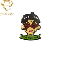 China Hard Enamel 9cm PVC Personalised Pin Badges for sale